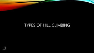 Hill climbing algorithm | PPTX