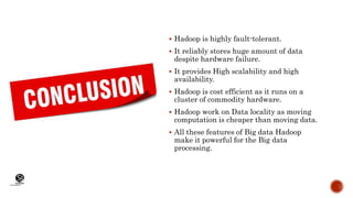 Features of Hadoop | PPTX