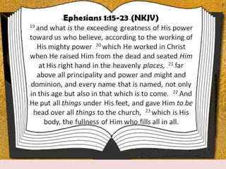 2. Ephesians 1; 15-23-The Hope of His Calling | PPTX