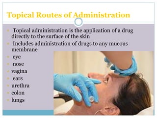 routes of drug administration | PDF