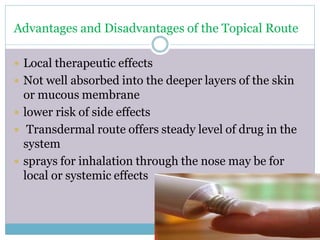 routes of drug administration | PDF