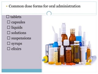 routes of drug administration | PDF