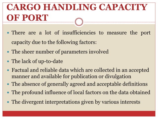 2. PORT PLANNING (PHE) GTU 3170623 | PPTX