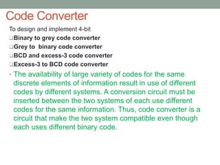 Combinational Logic Circuit | PPTX