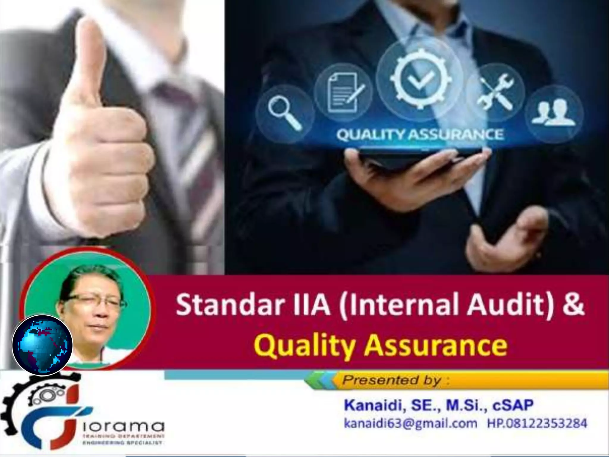 Standar IIA & Quality Assurance | PPTX