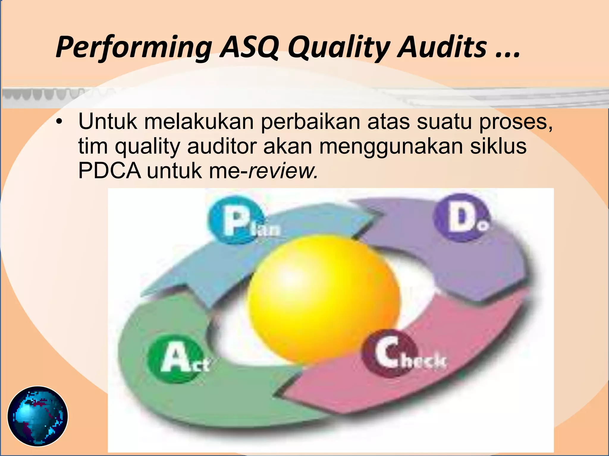 Standar IIA & Quality Assurance | PPTX