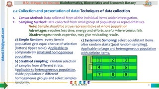 2. Biostatistics types and methods of data collection | PPTX