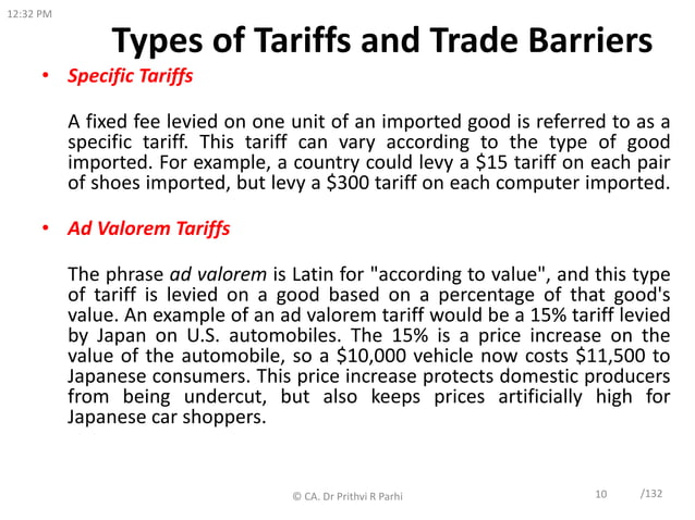Trade barriers | PPSX