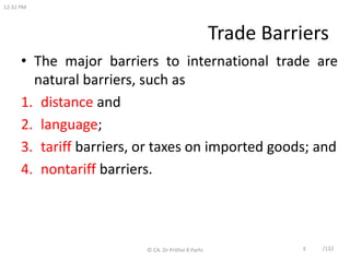 Trade barriers | PPSX