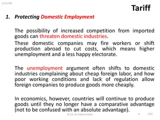 Trade barriers | PPSX