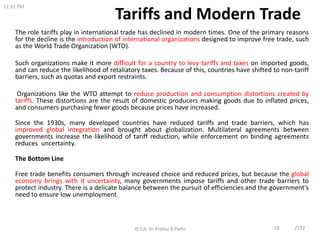 Trade Barriers Examples