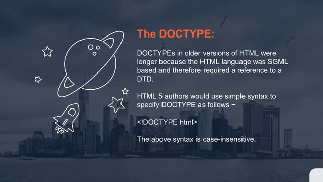 HTML 5: Syntax | PPT