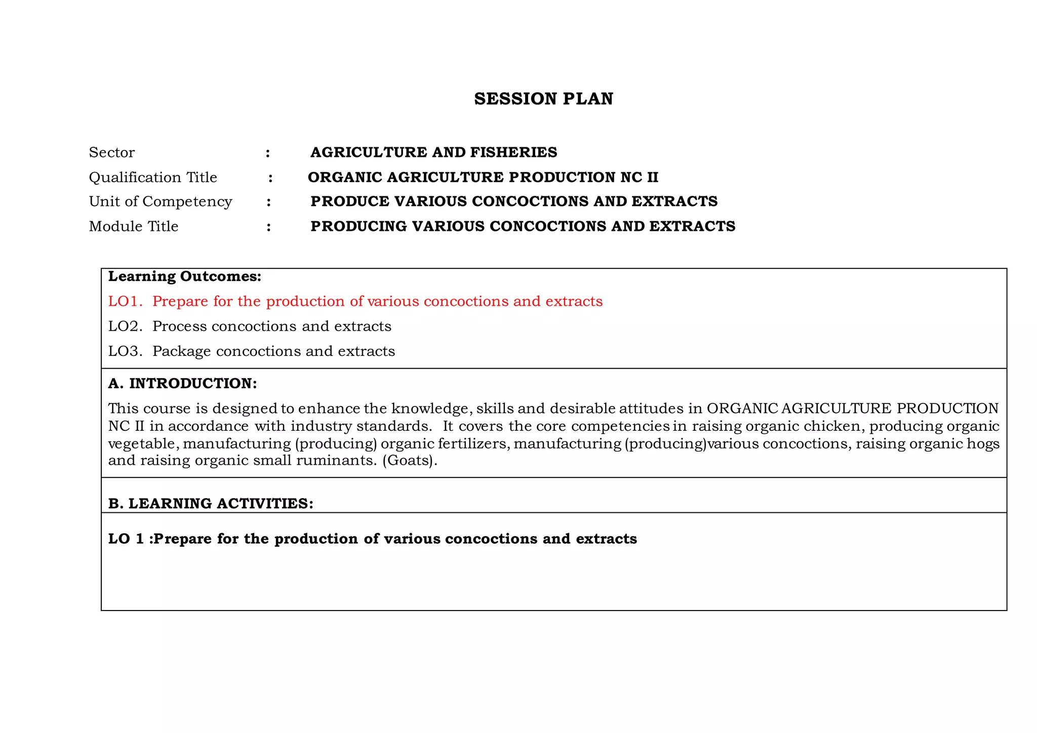 2. session plan | DOCX