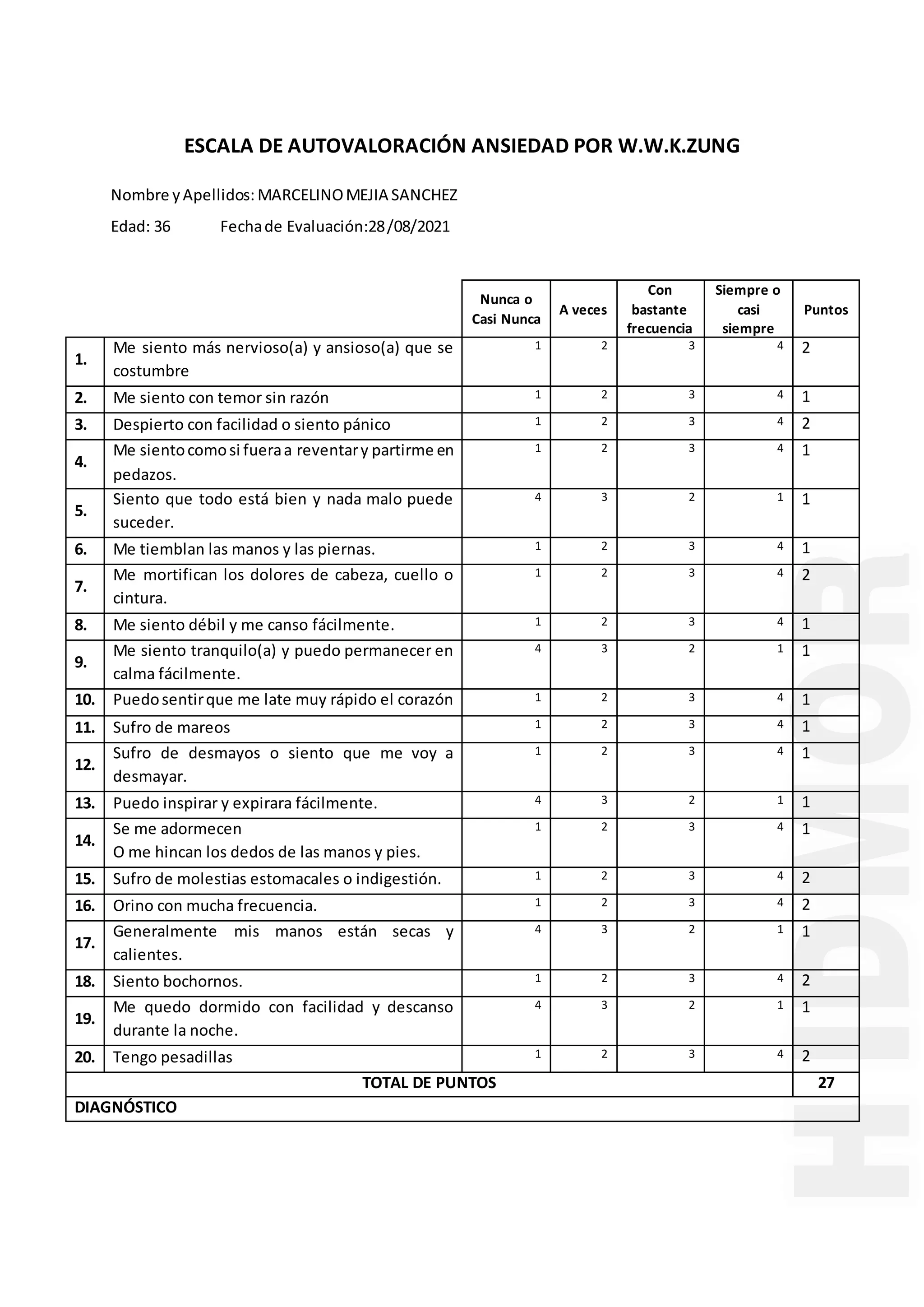 2. cuestionario de escala de autoevaluación ansiedad por w.w.k. zung | DOCX
