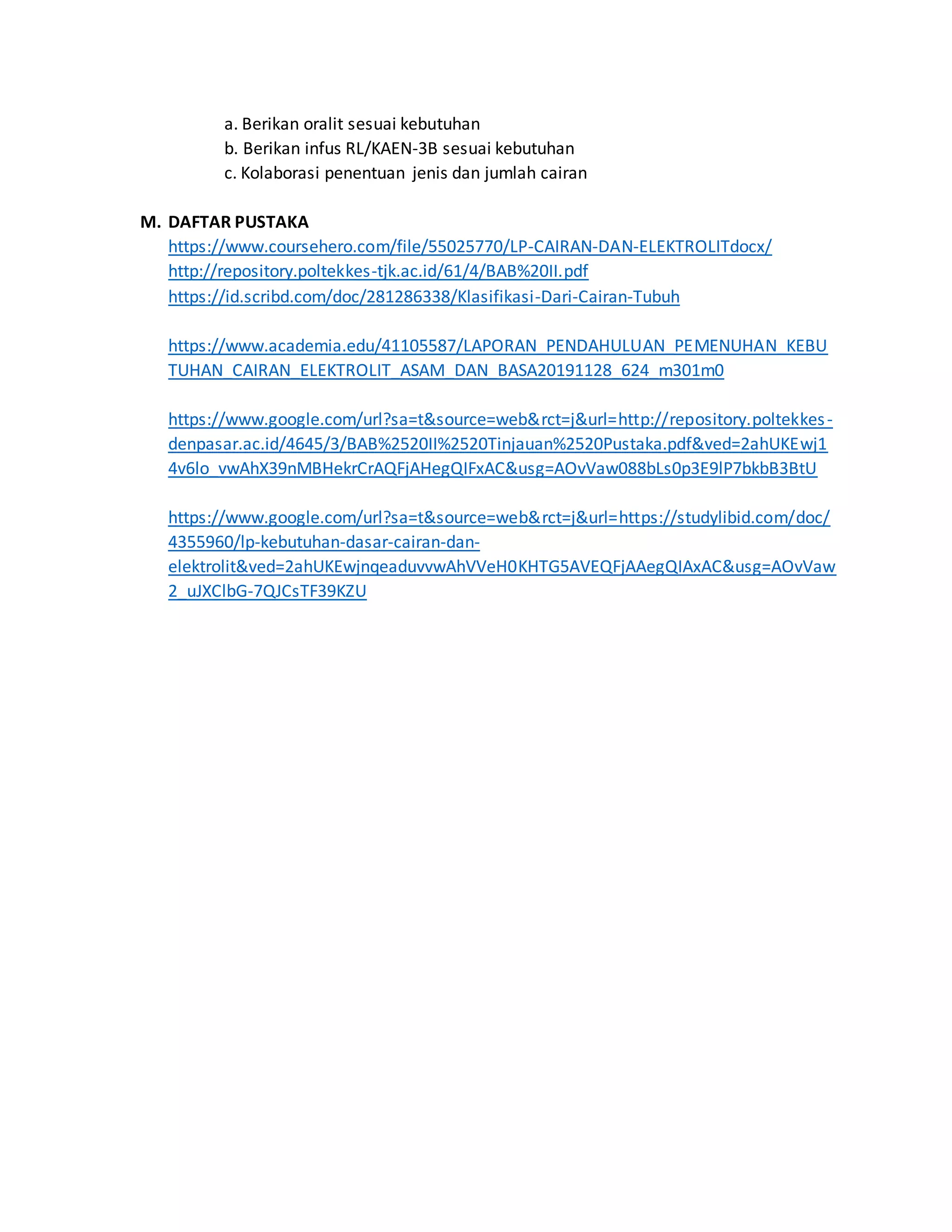 2. lp kebutuhan cairan dan elektrolit | DOCX