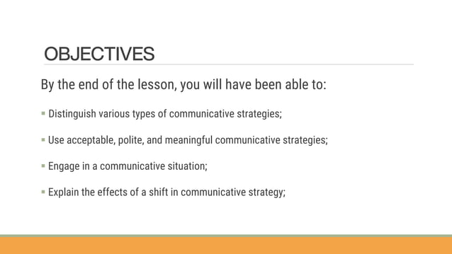 OralCom - Strategies in Various Speech Situations | PDF