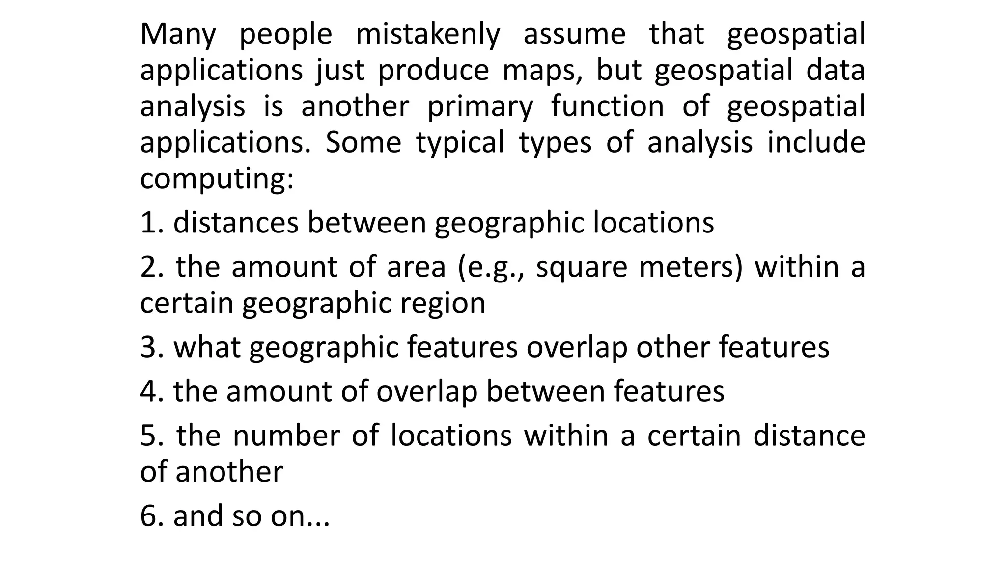 geographic information system pdf | PPT