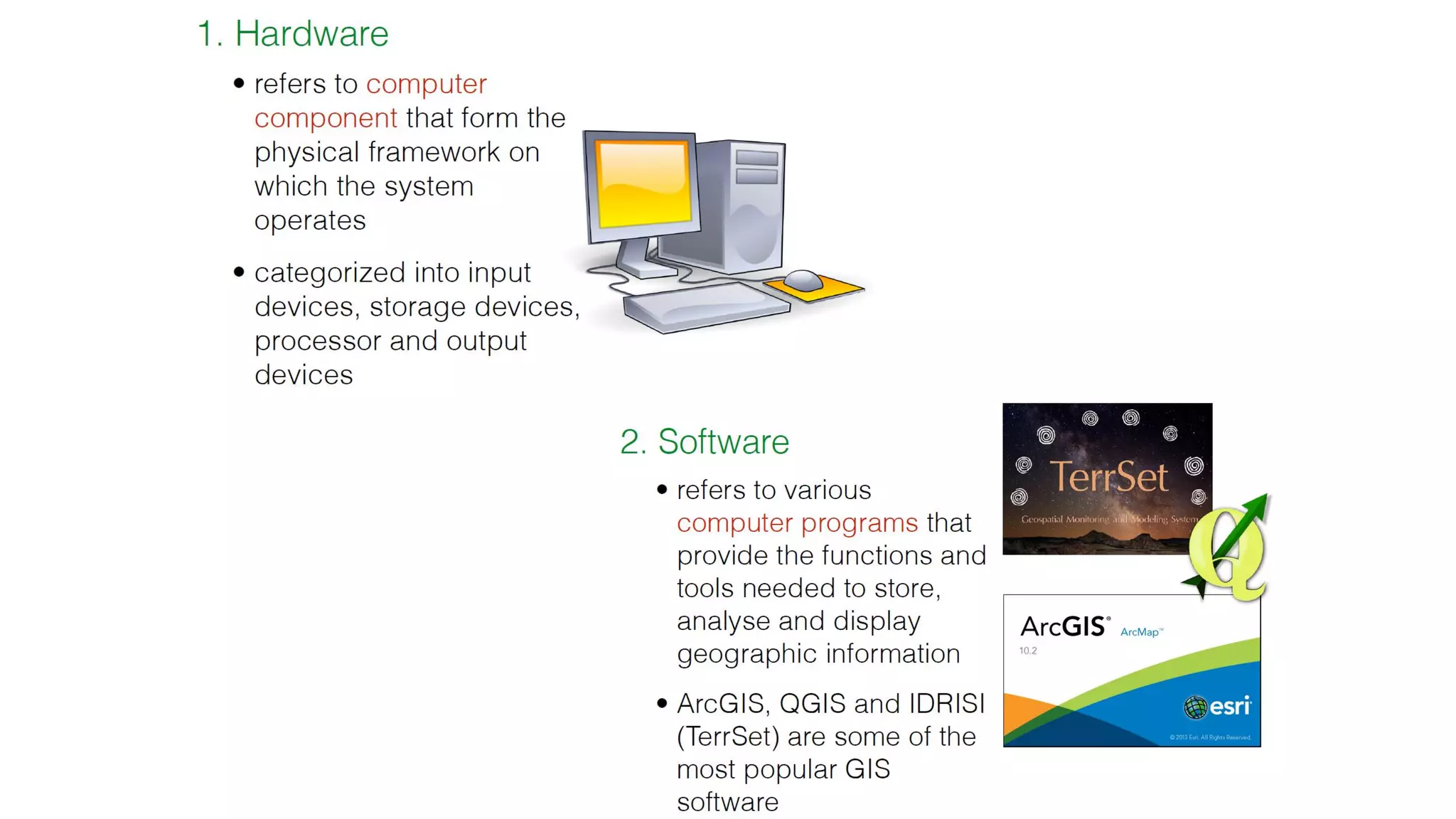geographic information system pdf | PPT