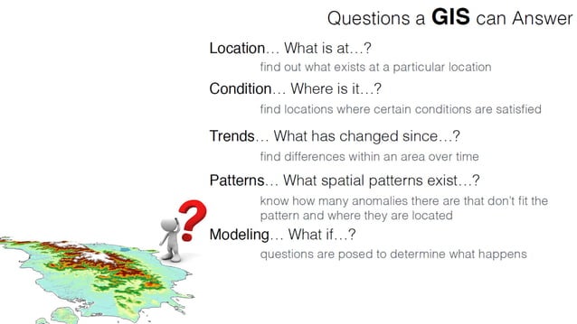 geographic information system pdf | PPT