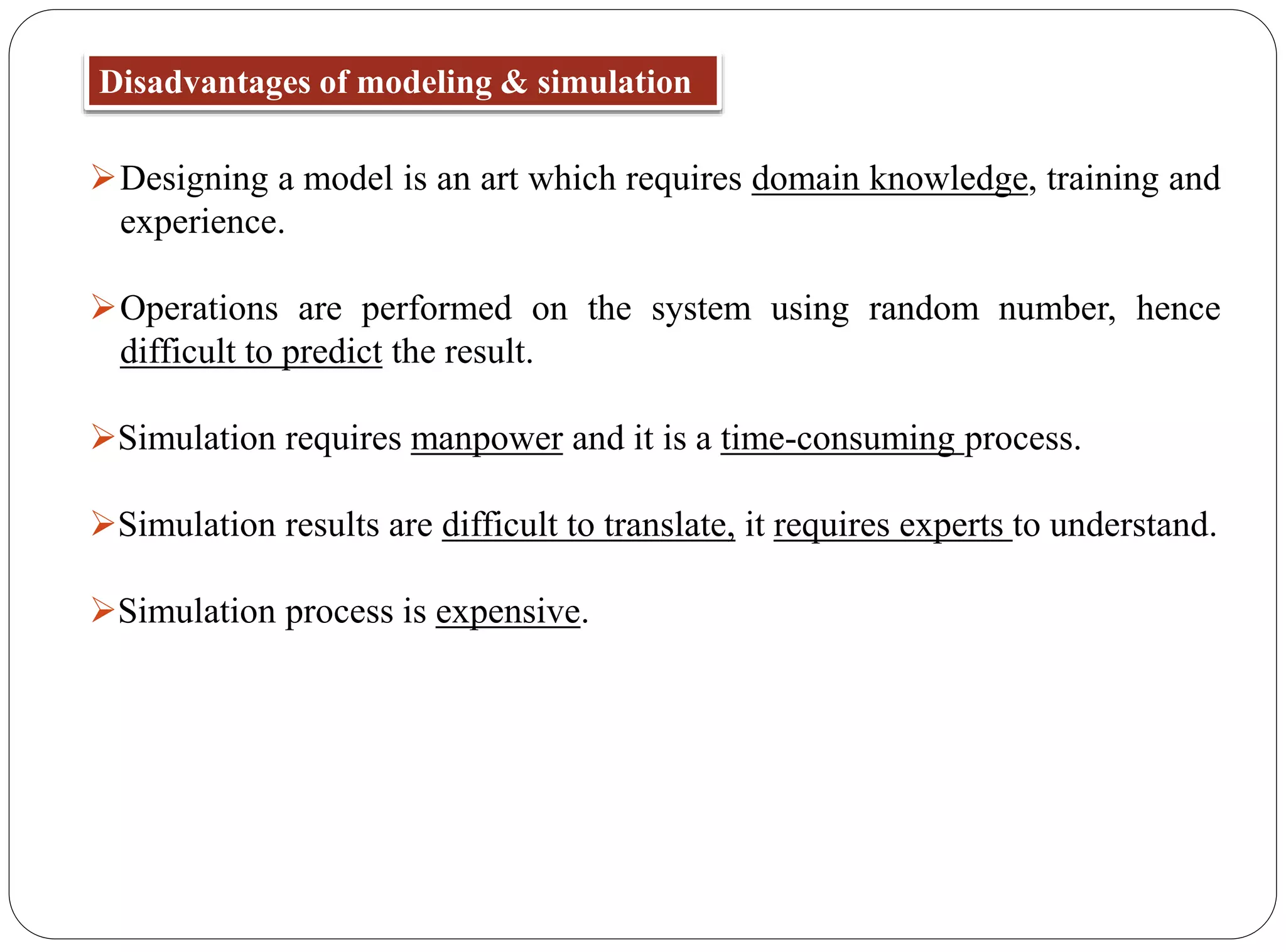 2. System Simulation modeling unit i | PPT