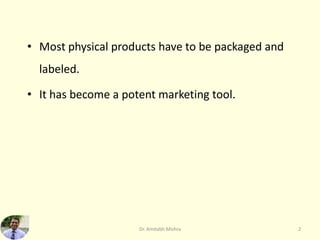 Packaging and Labaling | PDF