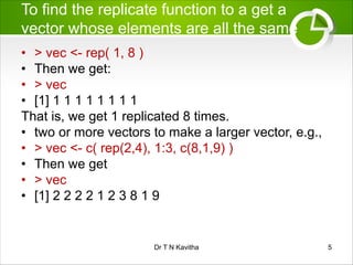 working with matrices in r | PDF