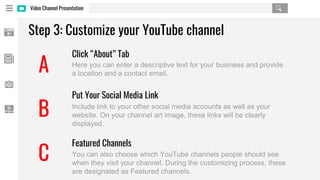 YouTube channel creation | PDF | Social Networking | Internet