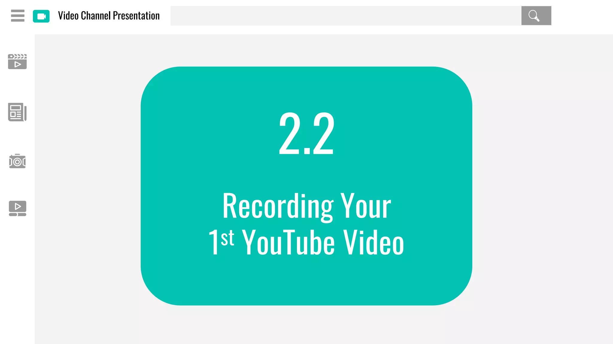 How to record your 1st YouTube video | PPT