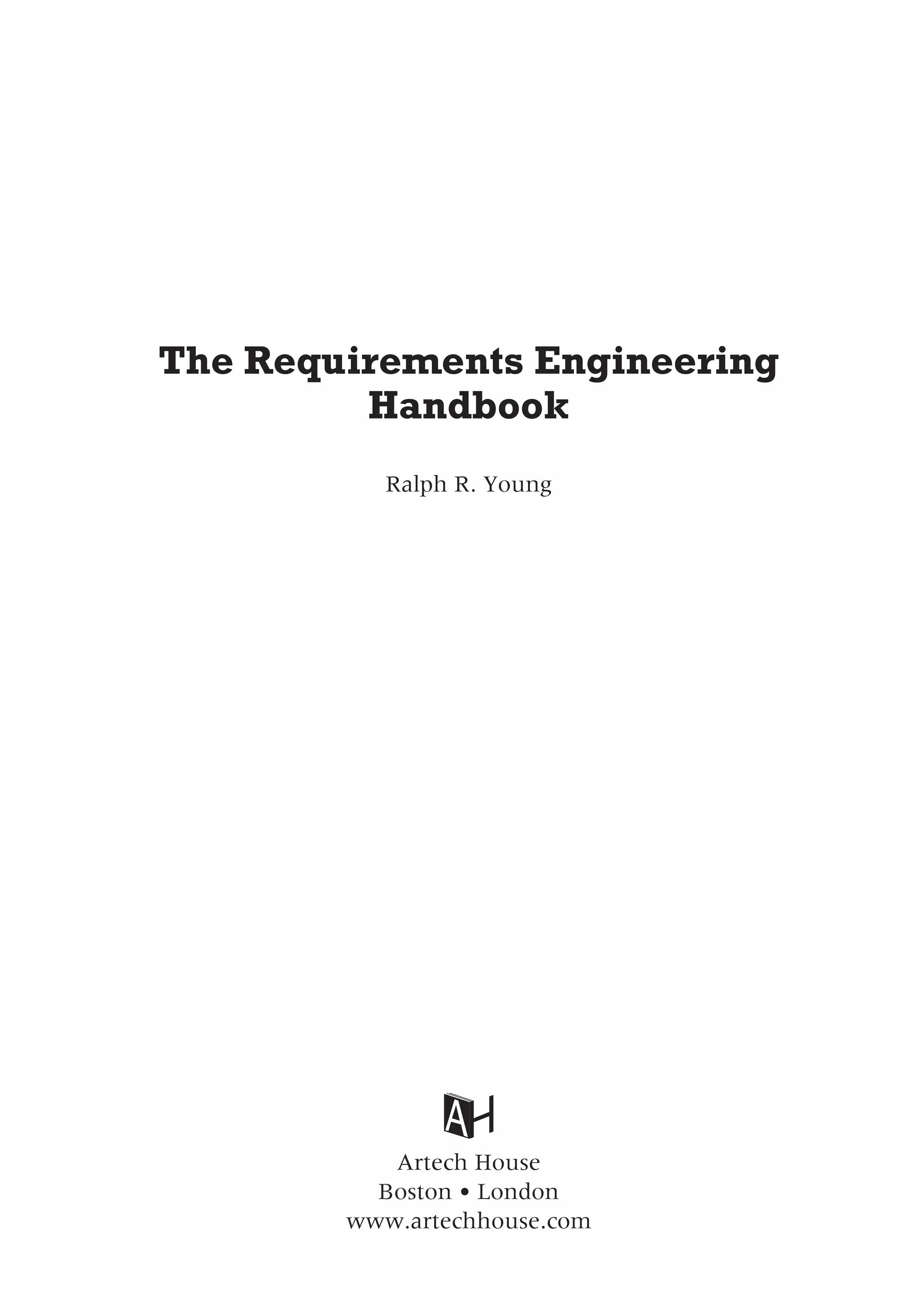 [2].the requirement engineering handbook | PDF