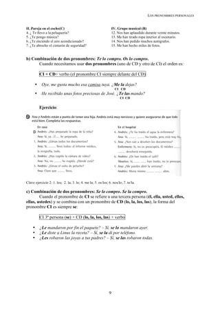 2. pronombres personales | PDF