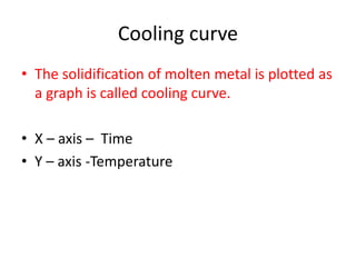 cooling curve | PPTX