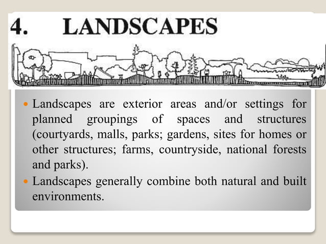 components of the built environment | PPTX | Civil Engineering Industry ...
