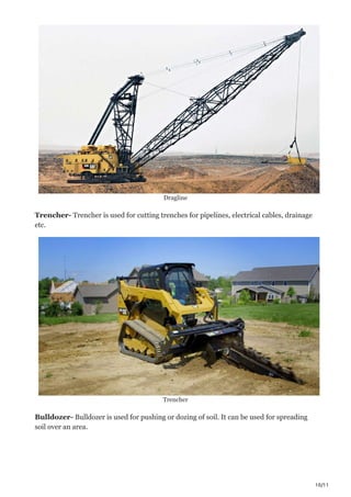 Excavation and filling - Execution, QC & Equipment 101 | PDF