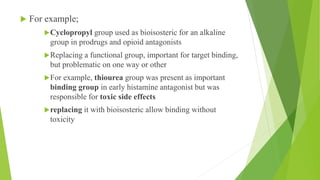 Bioisosterism - Introduction | PPTX