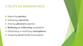 Bioisosterism - Introduction | PPTX