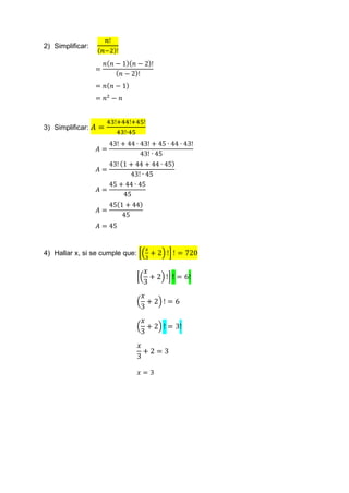2. fórmula del término general | PDF