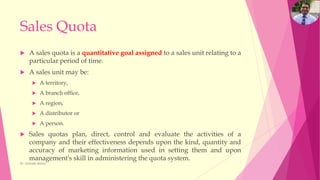 Sales Quotas & Sales Territory | PDF