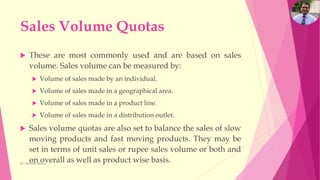 Sales Quotas & Sales Territory | PDF