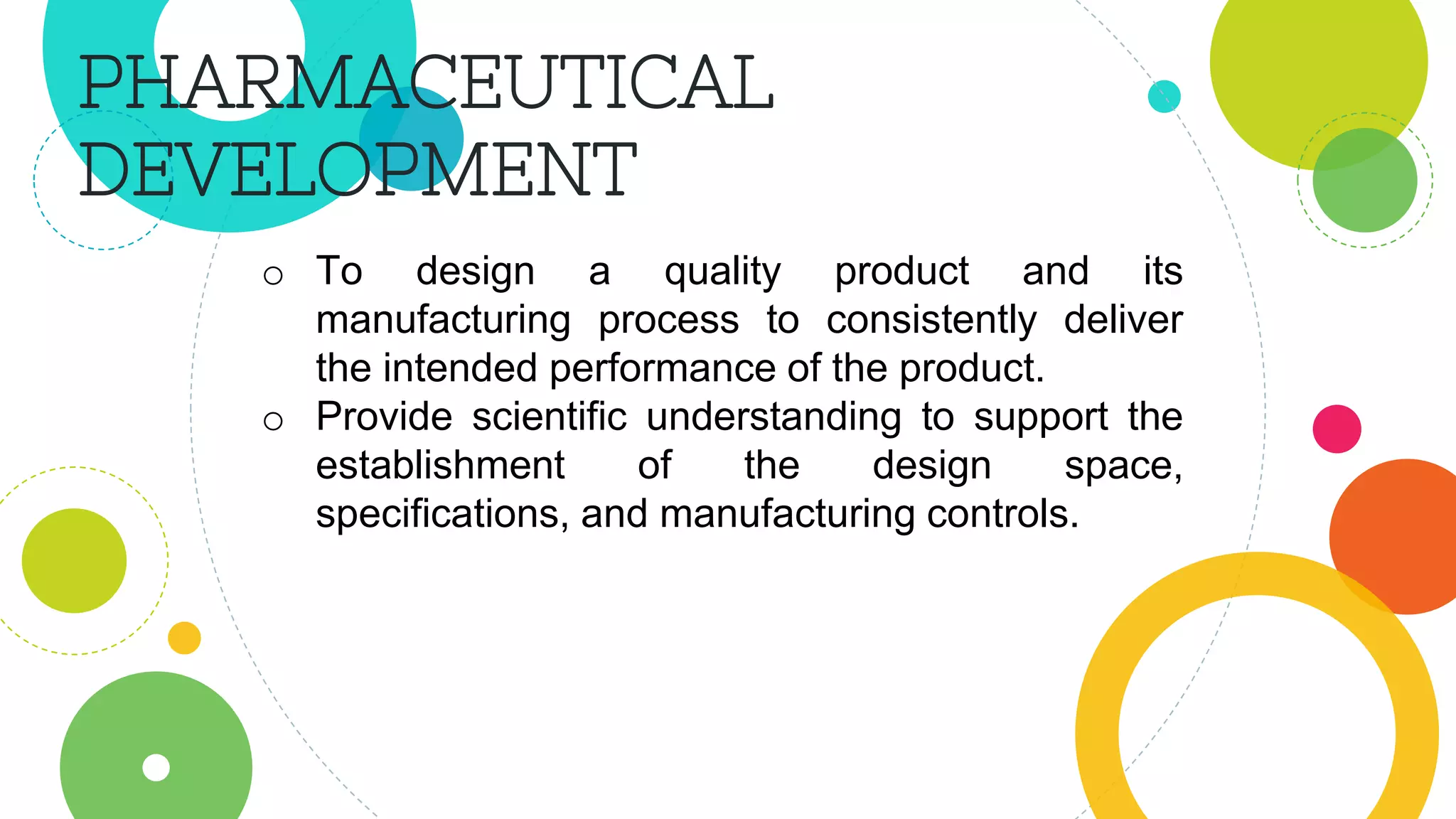 ICH Pharmaceutical development guideline-Q8 | PPTX