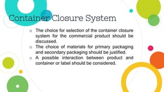 ICH Pharmaceutical development guideline-Q8 | PPTX