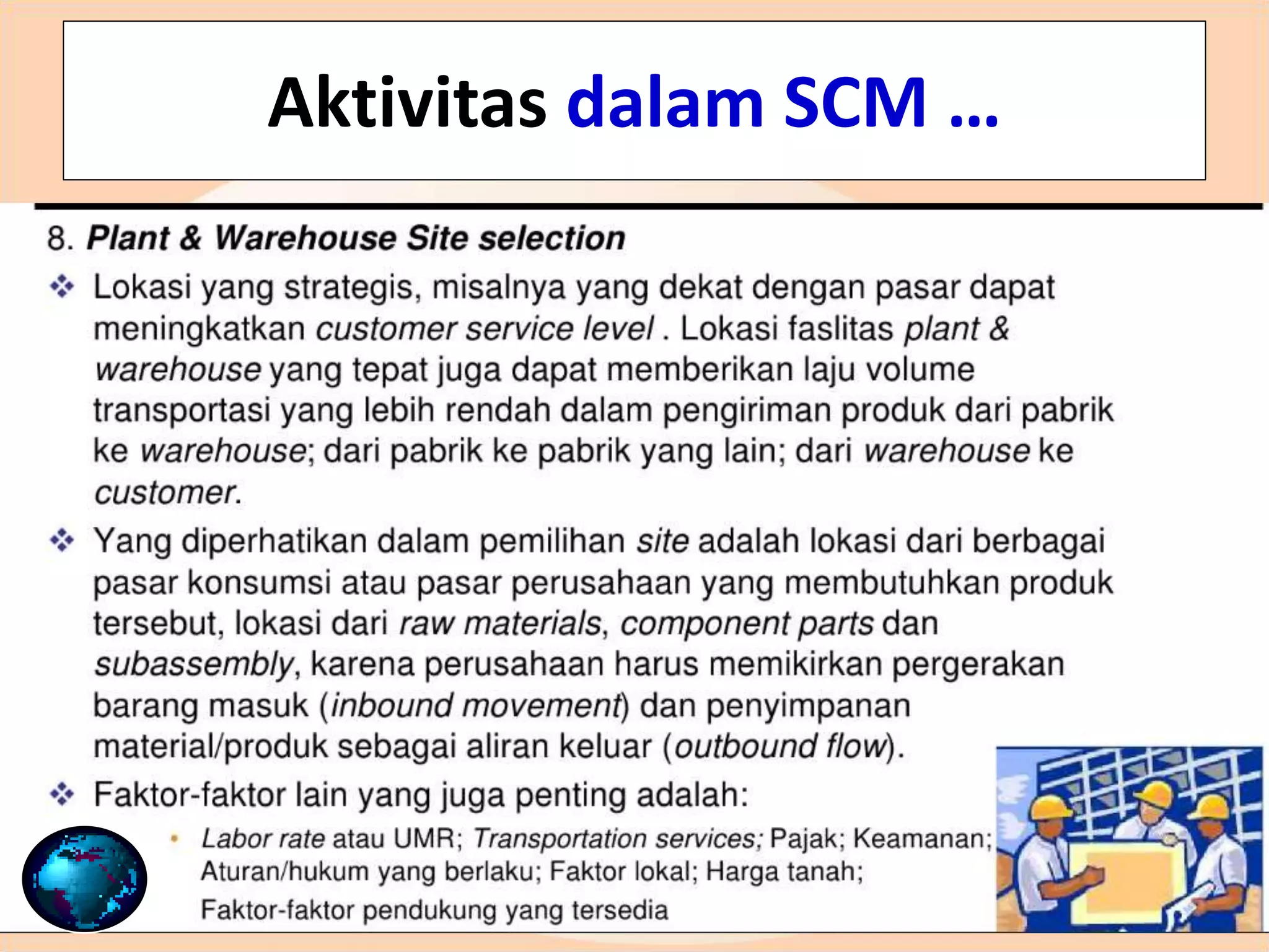 Materi "Supply Chain Management (SCM)" Training | PPTX
