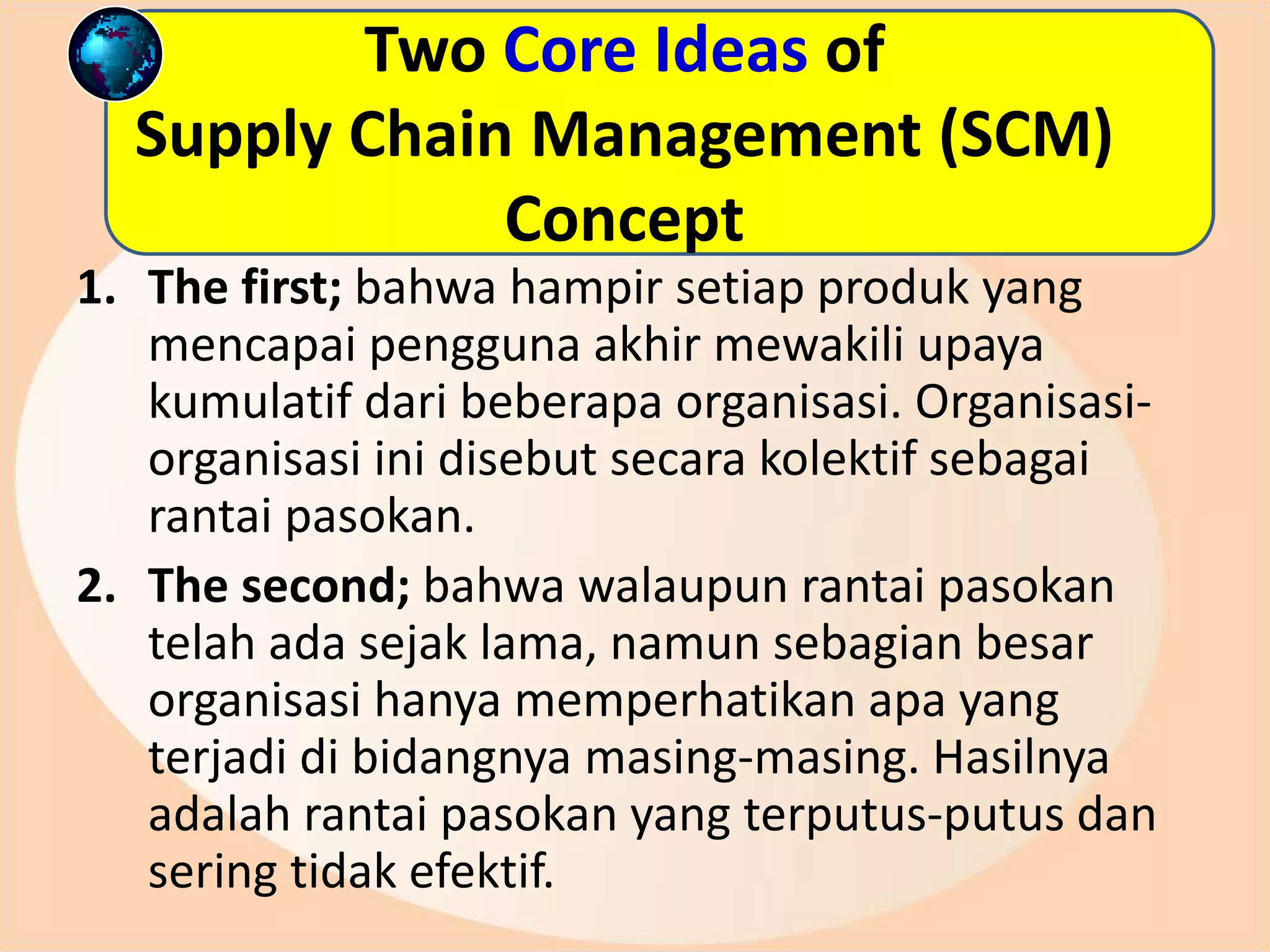 Materi "Supply Chain Management (SCM)" Training | PPTX