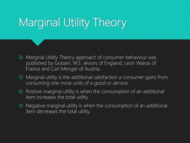 Expected utility theory | PPT