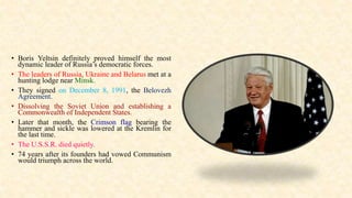 2. Breakup of soviet union | PPTX