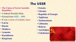 2. Breakup of soviet union | PPTX