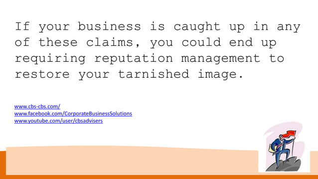 3 reputation damaging marketing claims | PPT