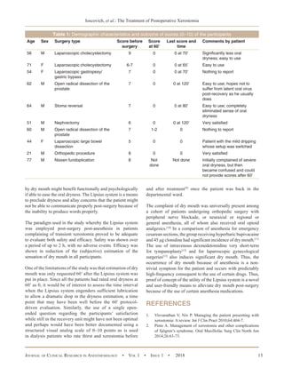 A New Modality to Alleviate Transient Xerostomia Post-Surgery | PDF