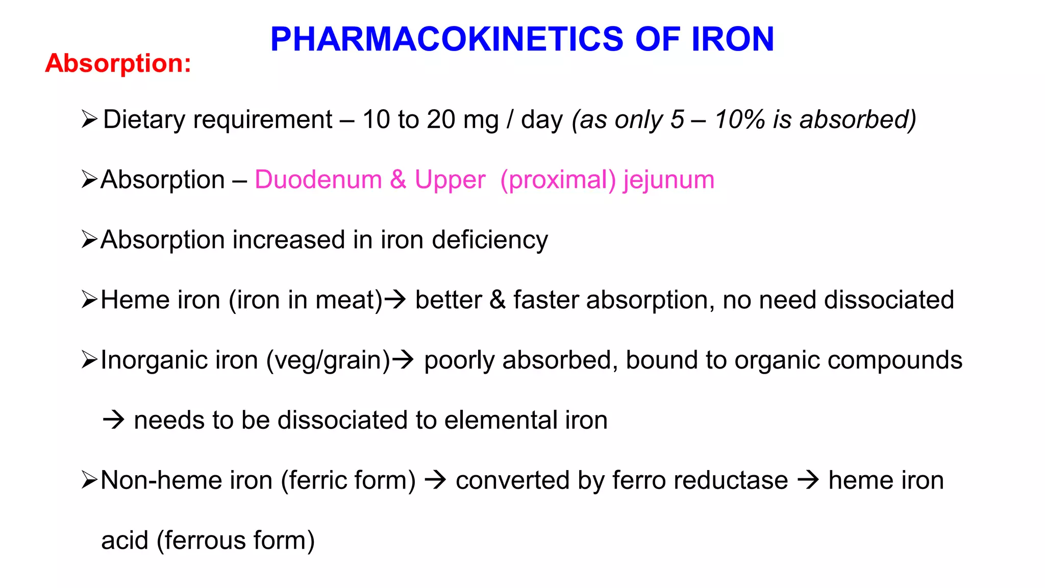iron preparation | PDF