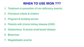 Uses Of Iron