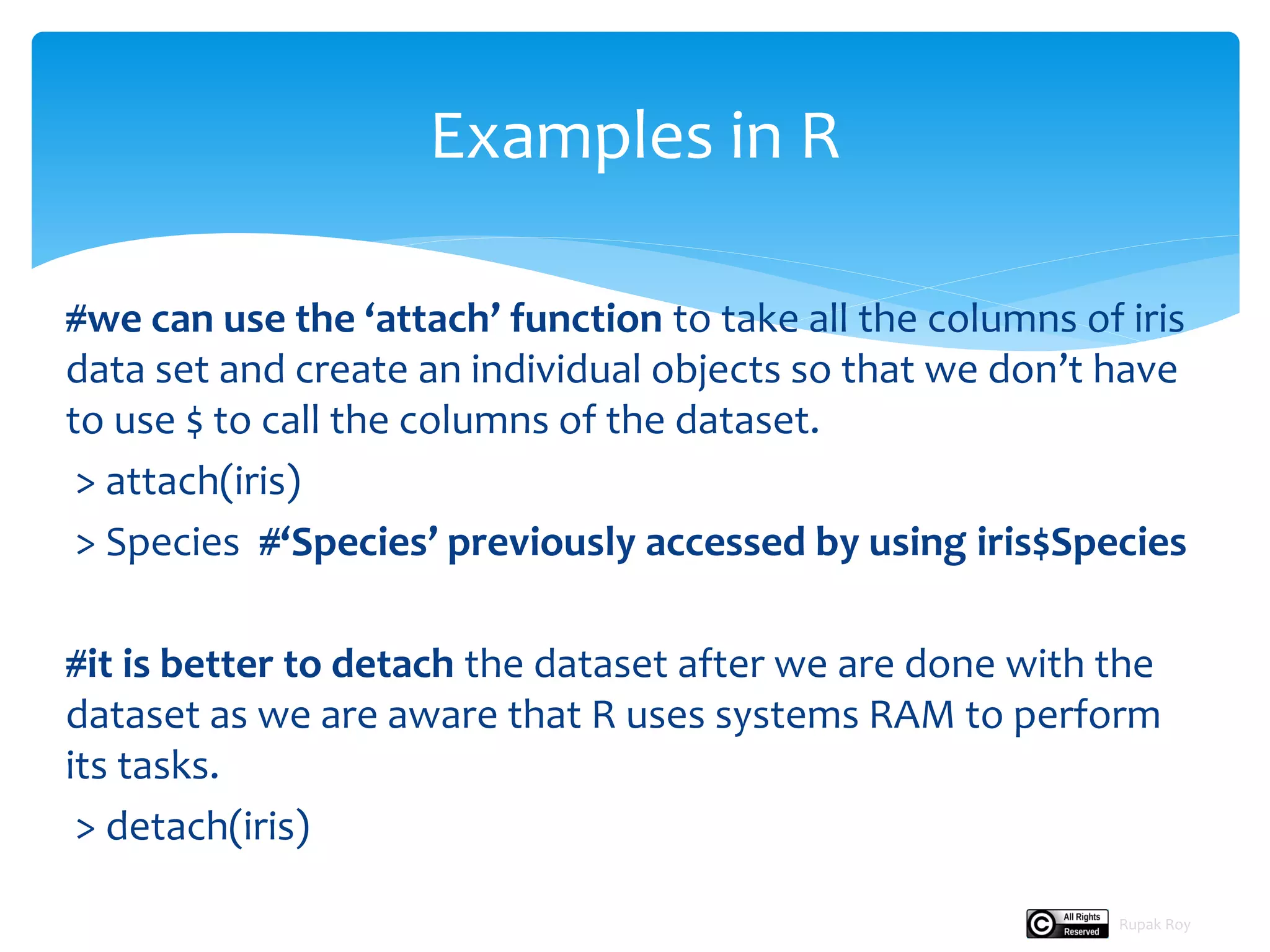 Data Types and Structures in R | PDF